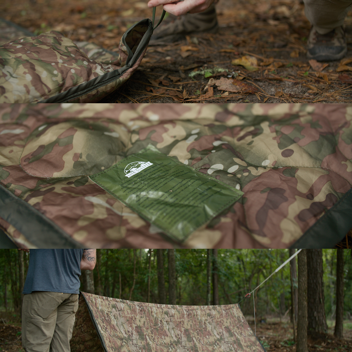 The Lite Sleeper™ – Ultralight Camping & Tactical Blanket System